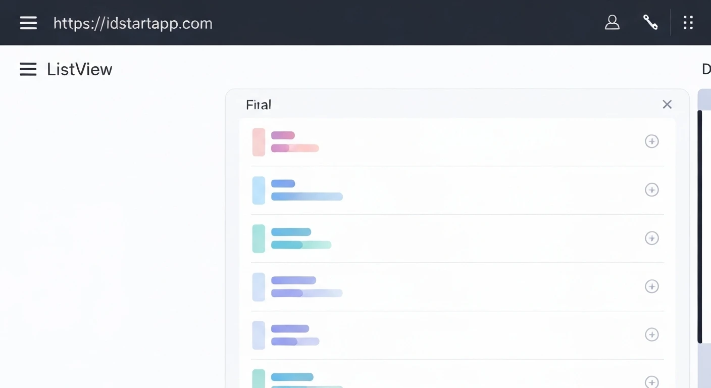 Creating a Loading Skeleton Widget for ListView in Flutter | IDStartApp