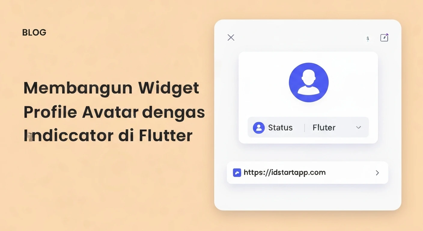 Building a Profile Avatar Widget with Status Indicator in Flutter ...