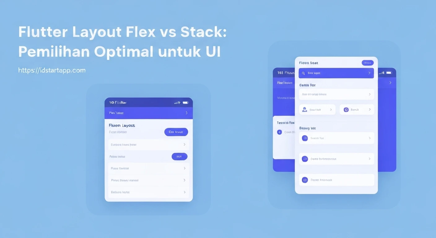Flutter Layout Flex vs Stack: Optimal | IDStartApp