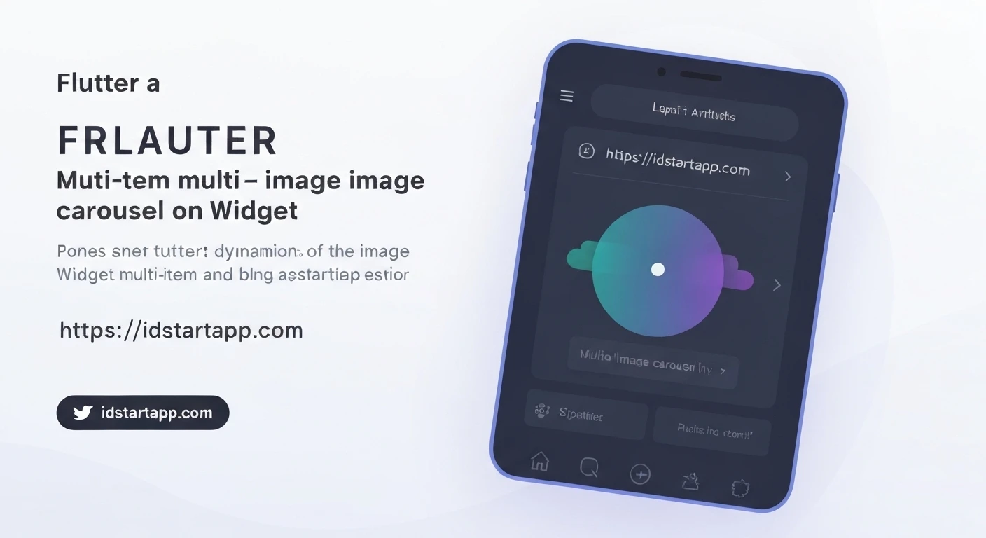 Creating a Multi-Item Image Carousel Widget in Flutter | IDStartApp